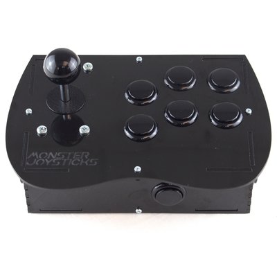 Deluxe Arcade Controller Kit for Raspberry Pi - Stealth Black